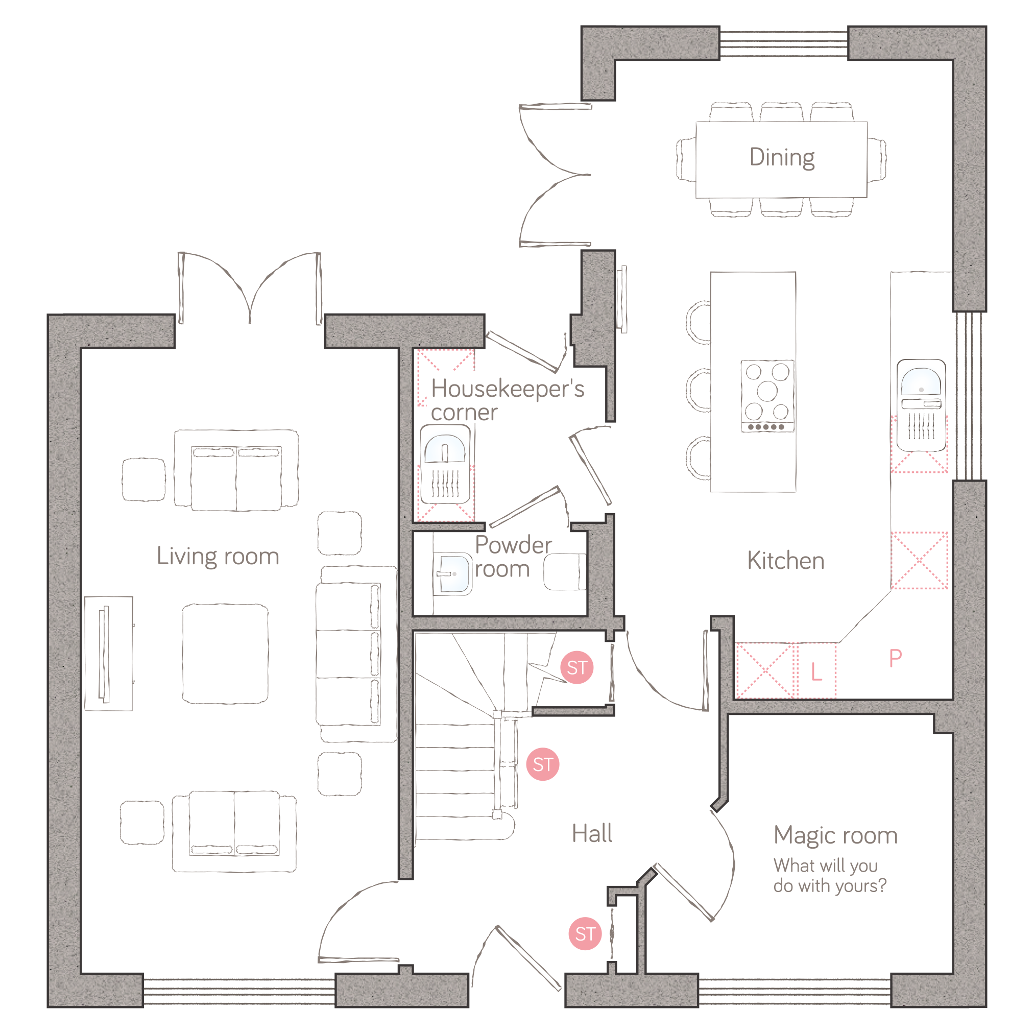 The Old Parsonage - House to Buy in Bodmin | bunnyhomes | bunnyhomes